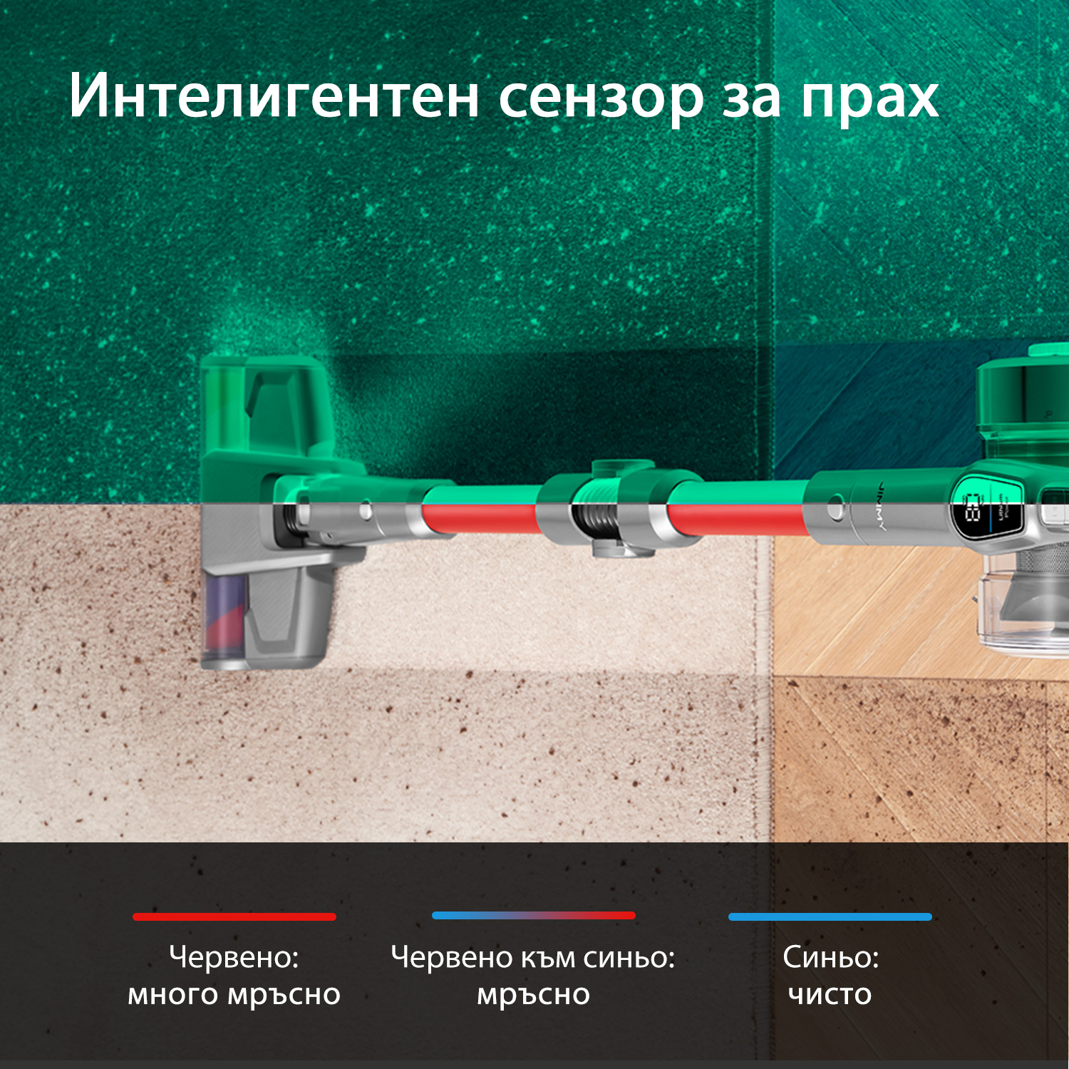 Вертикална прахосмукачка JIMMY H9 Flex - Jimmy Bulgaria